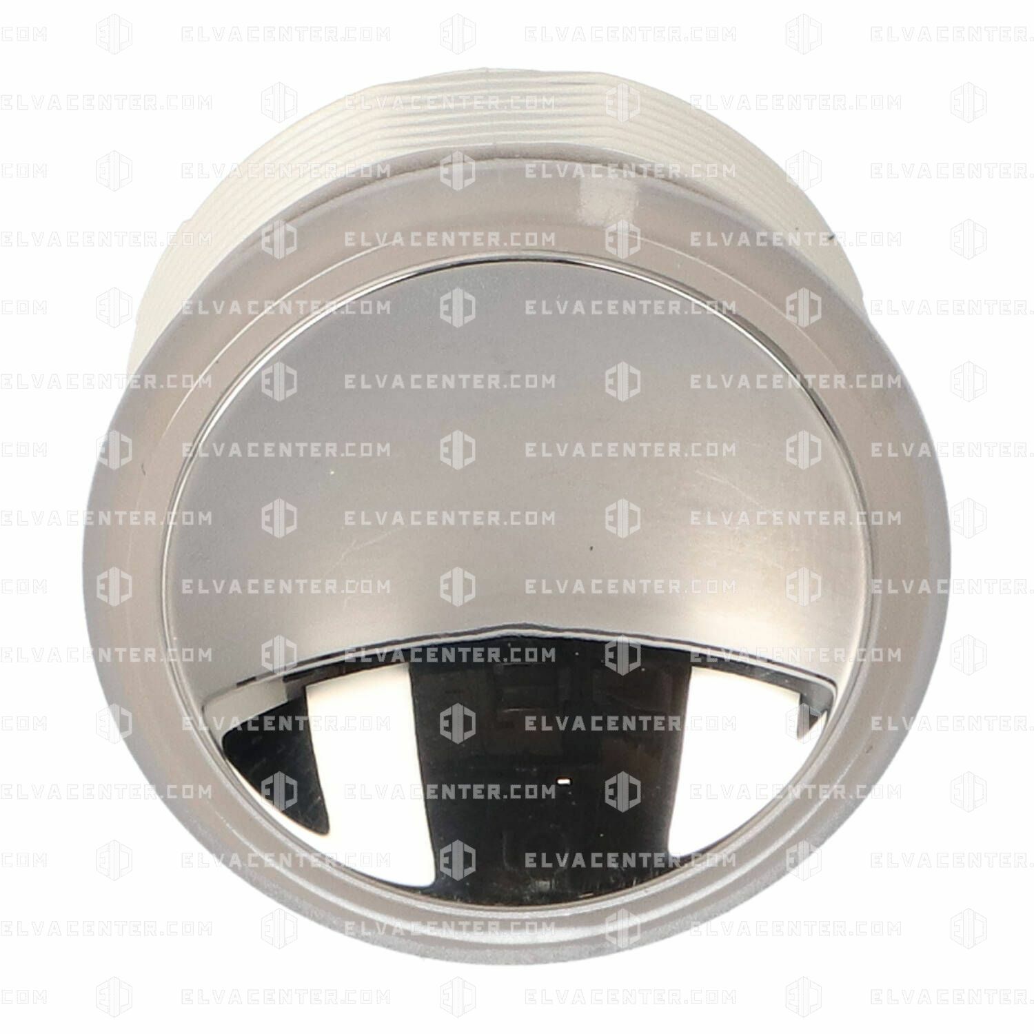 OTIS, Push button MCS connector - polished stainless steel - 1NO - 24 V ...