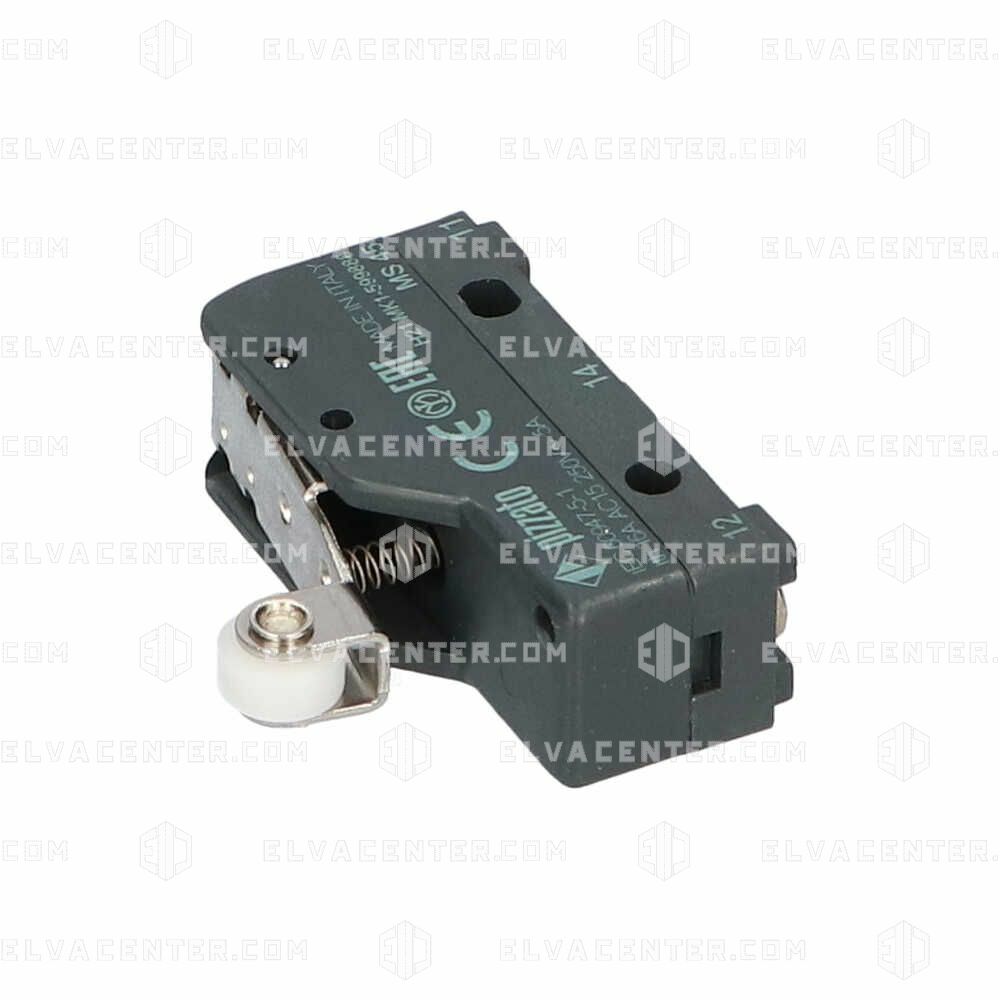 PIZZATO, Microswitch with 25-mm lever and roller - Shop Elvacenter