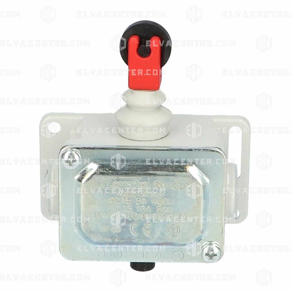 Reiter, Limit switch - PLNU1FR - 1NC/1NO - with wheel - forced opening ...
