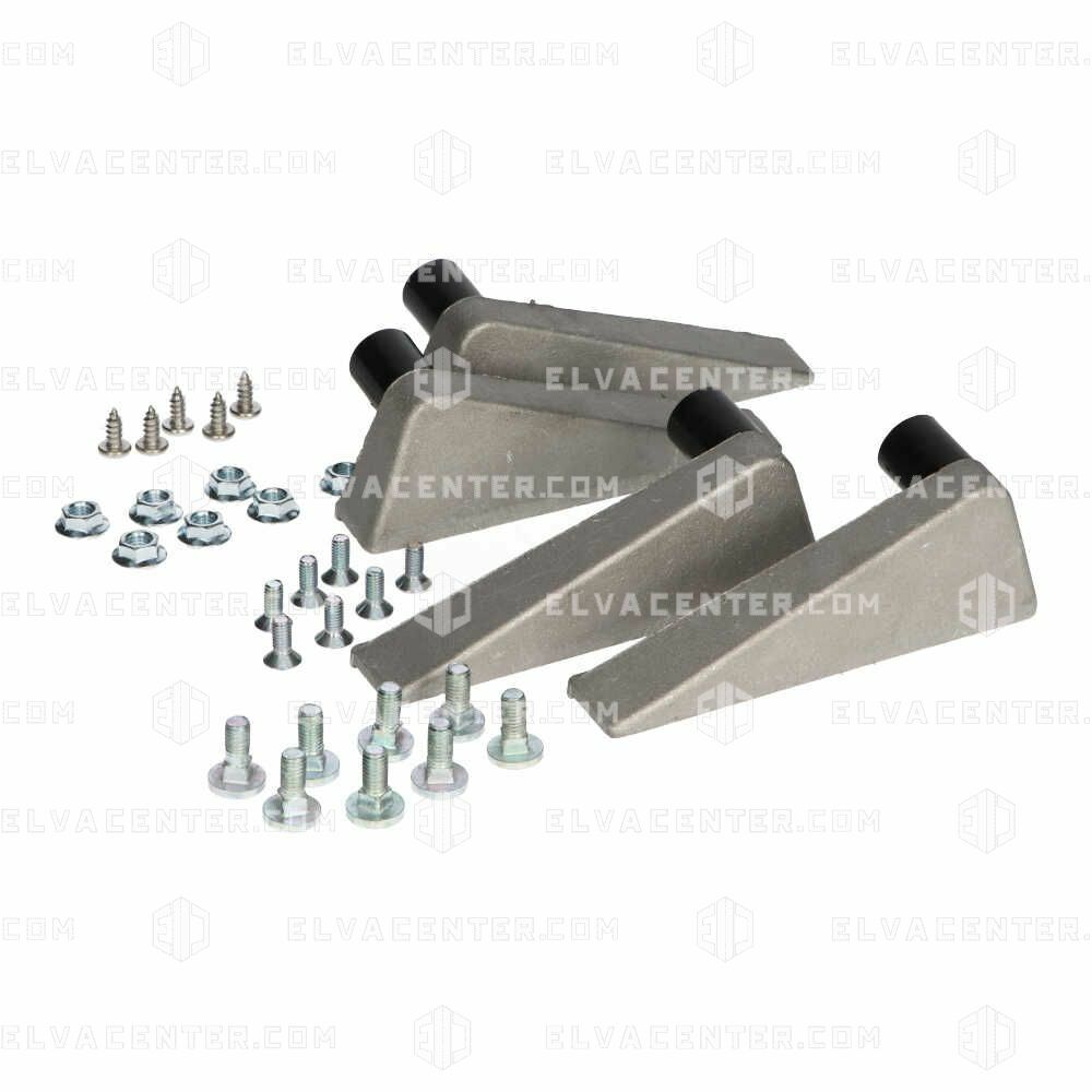 Fermator, car folding door: set of panel guides for CO > 550 mm (set of ...