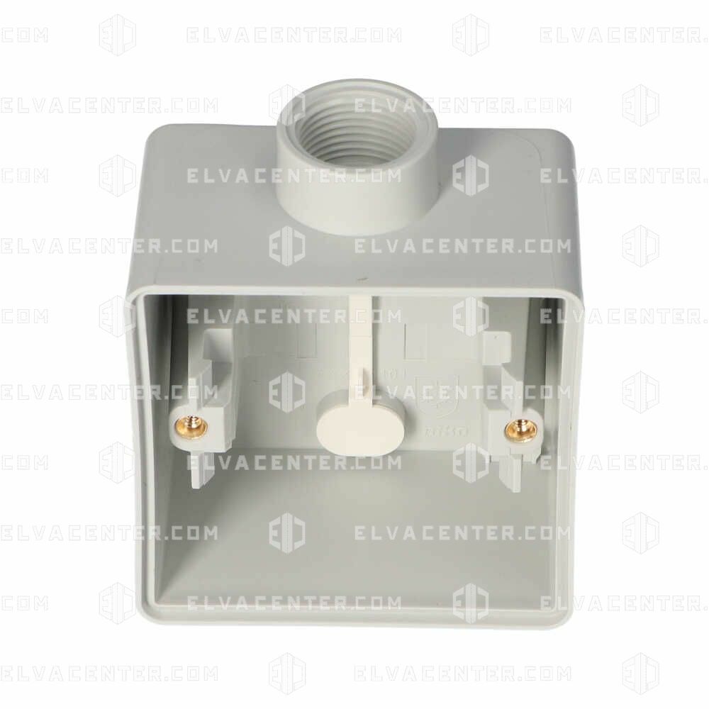 NIKO, Surface Mount Box - 1 module - 1 input M20 - Shop Elvacenter
