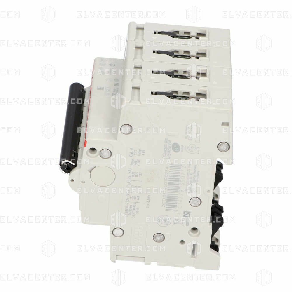 ABB, CIRCUIT BREAKER S200M 10KA, 4P, C-CURVE, 25A - Shop Elvacenter