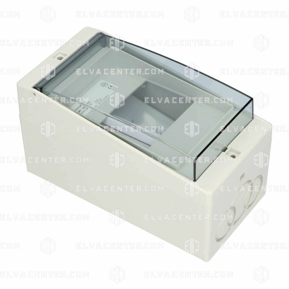 Vynckier, DISTRIBUTION BOX SURFACE MOUNT 1ROW 4MOD FLIP LID PLASTIC ...