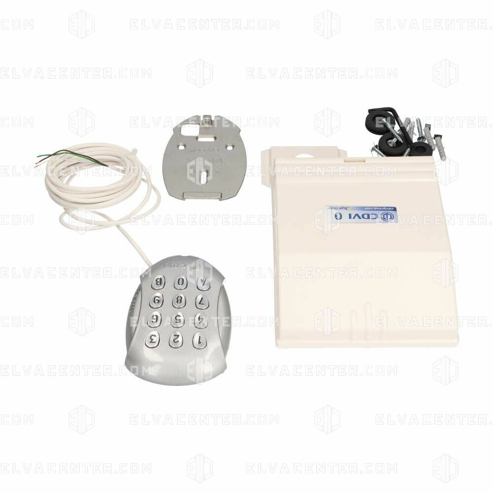 CDV, stainless steel code keyboard GALEO 4.0 BLE 3R, remote, 100 codes ...
