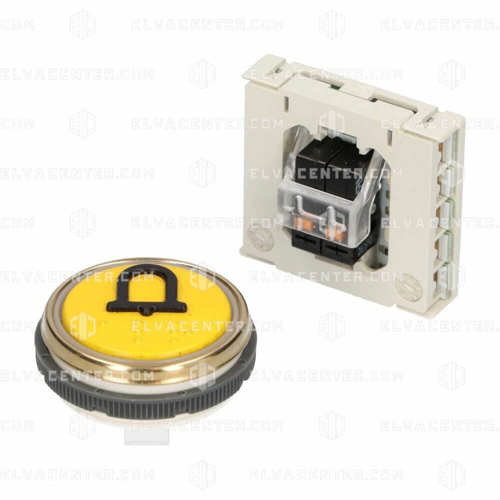 DMG, Macro ronde drukknop - ALARM braille - INCL microswitch - 2NO/NC ...