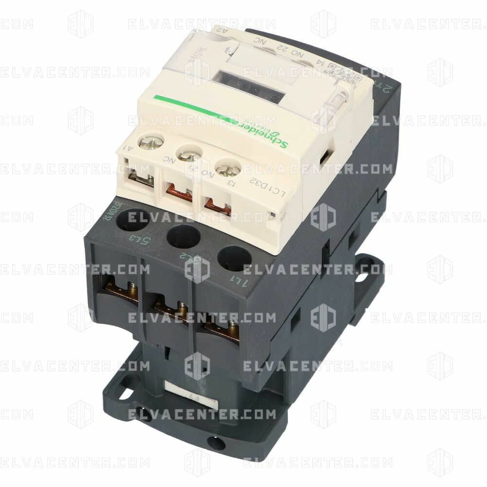 Schneider, Télémécanique contactor: LC1D32F7 - 110 Vac - 32A - Shop Elvacenter