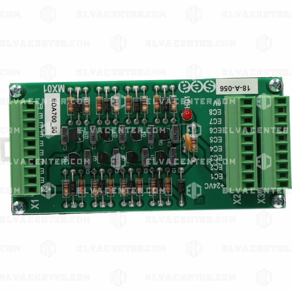 SEA, PCB type MX01 - connections outdoor calls for plywood with 1 ...