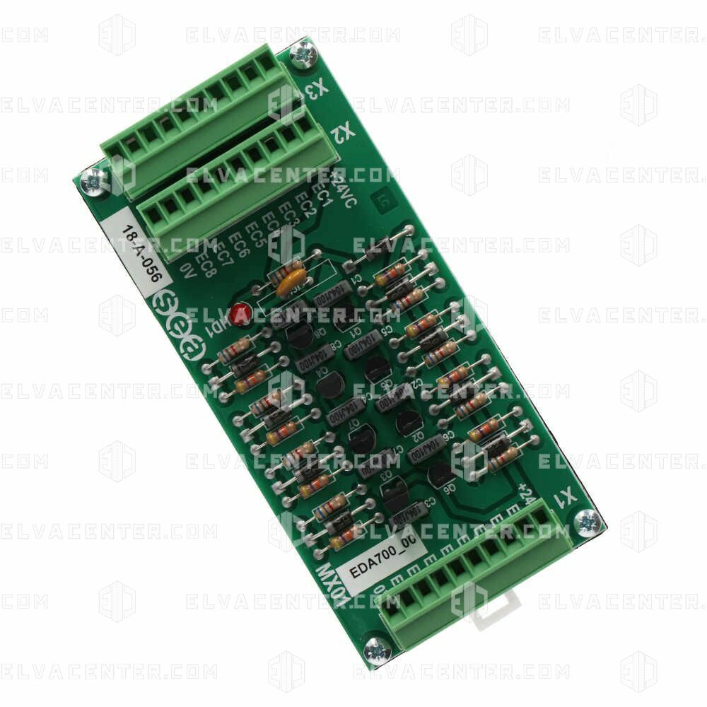SEA, PCB type MX01 - connections outdoor calls for plywood with 1 ...