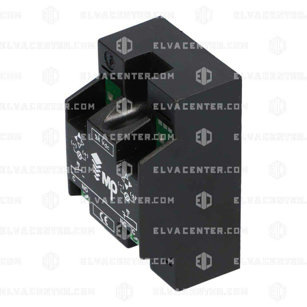 MP, Push button series compac T - square - engraved with symbol >|