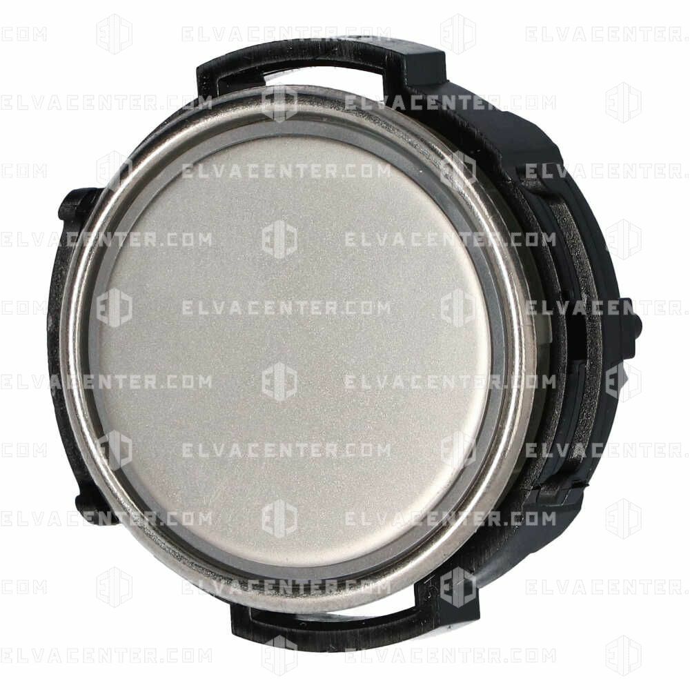 Schaefer, Push button RT42 (round) - stainl. steel - Engraving black ...