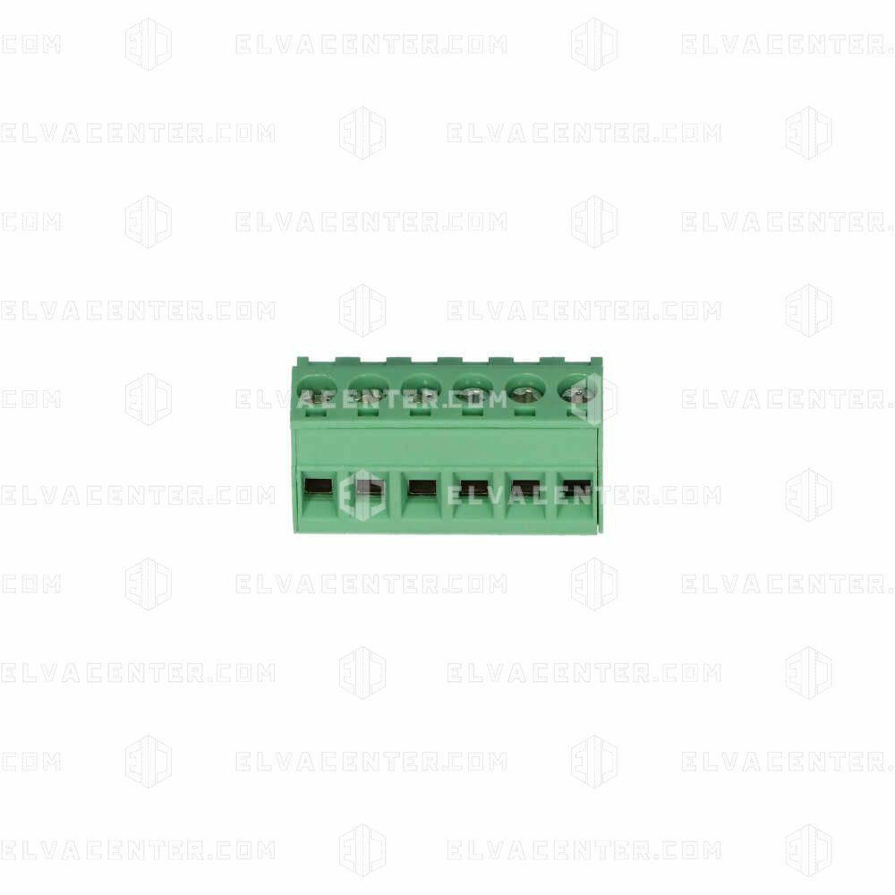SEA, Connector (female) - 6 pin - green - COF06005 / 1757051 - Shop ...