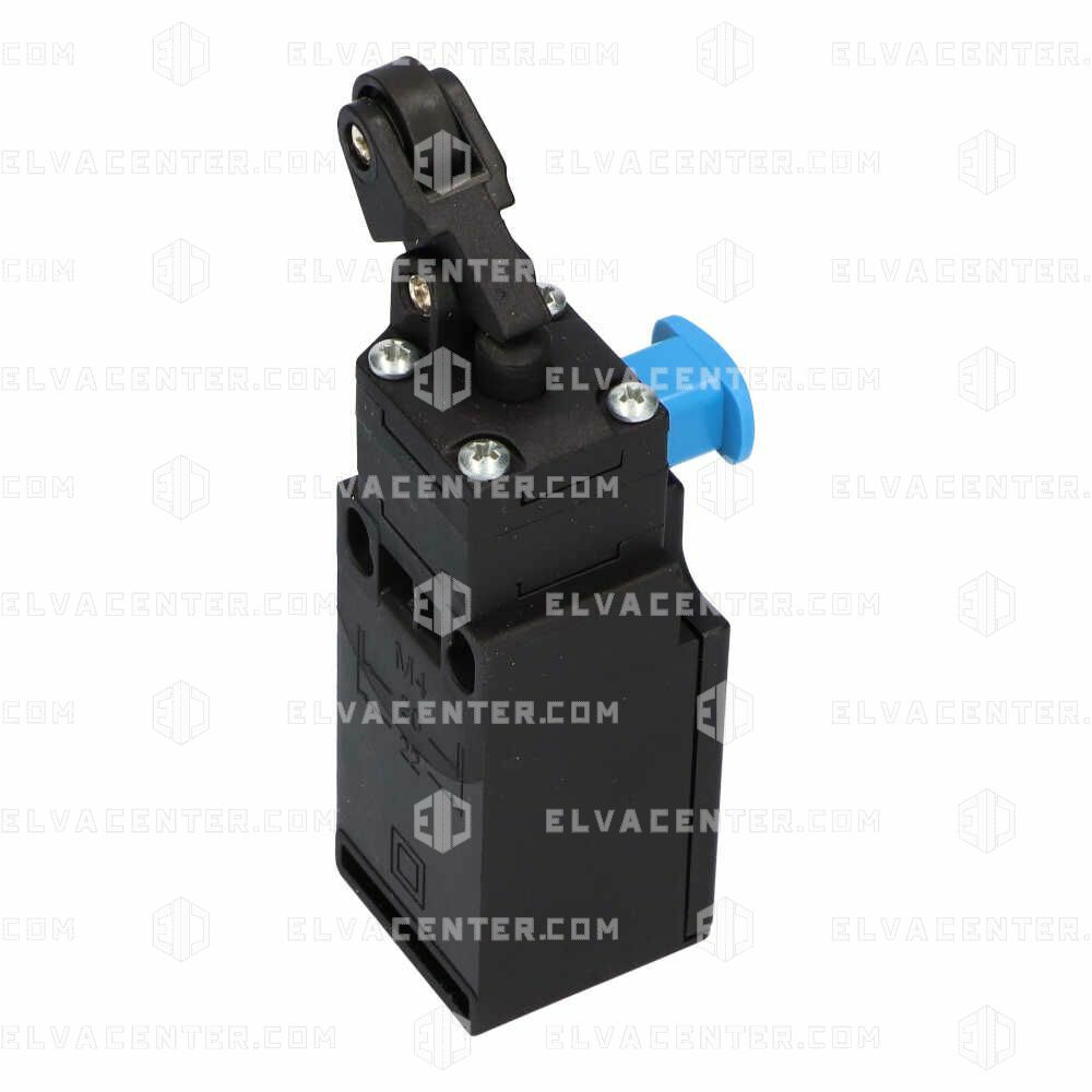 Pizzato, Limit switch, manual reset, 1NO + 1NC, roller Ø 14mm - FR605 ...