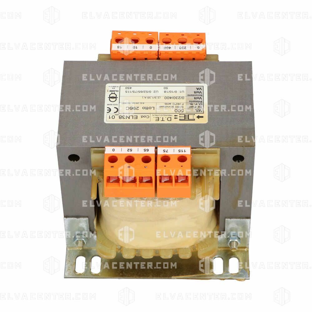 SEA, Single-phase transformer 500VA (in:230/400 - out:0/52/65/75/115 ...