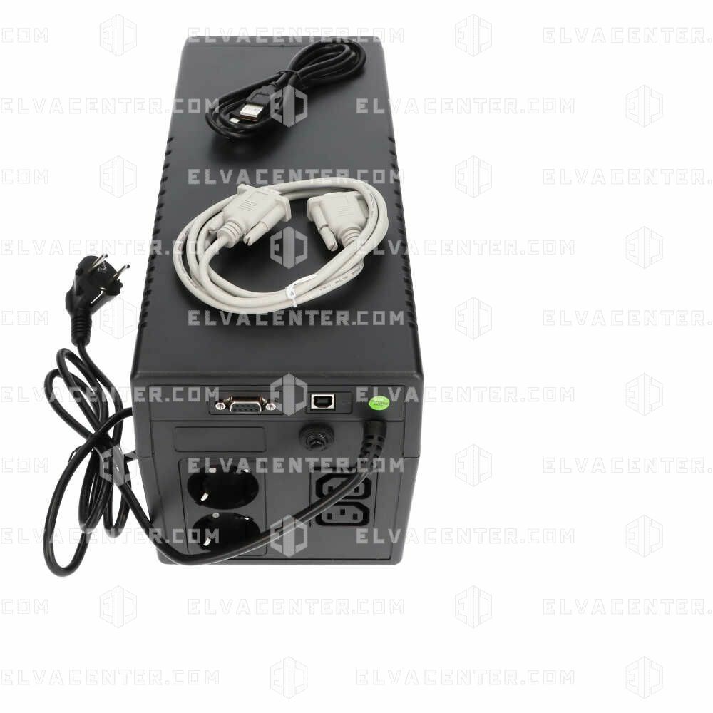 Trust, ACT AC2310 UPS 1000VA 2x IEC C13, 2x type F, USB + RS232 - Shop Elvacenter