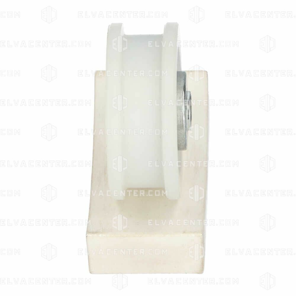 Prisma, kunststof bovenroller D.44 mm - vlakke groef - Shop Elvacenter
