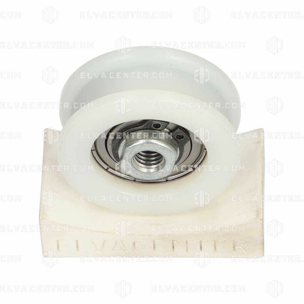 Prisma, kunststof bovenroller D.44 mm - vlakke groef - Shop Elvacenter