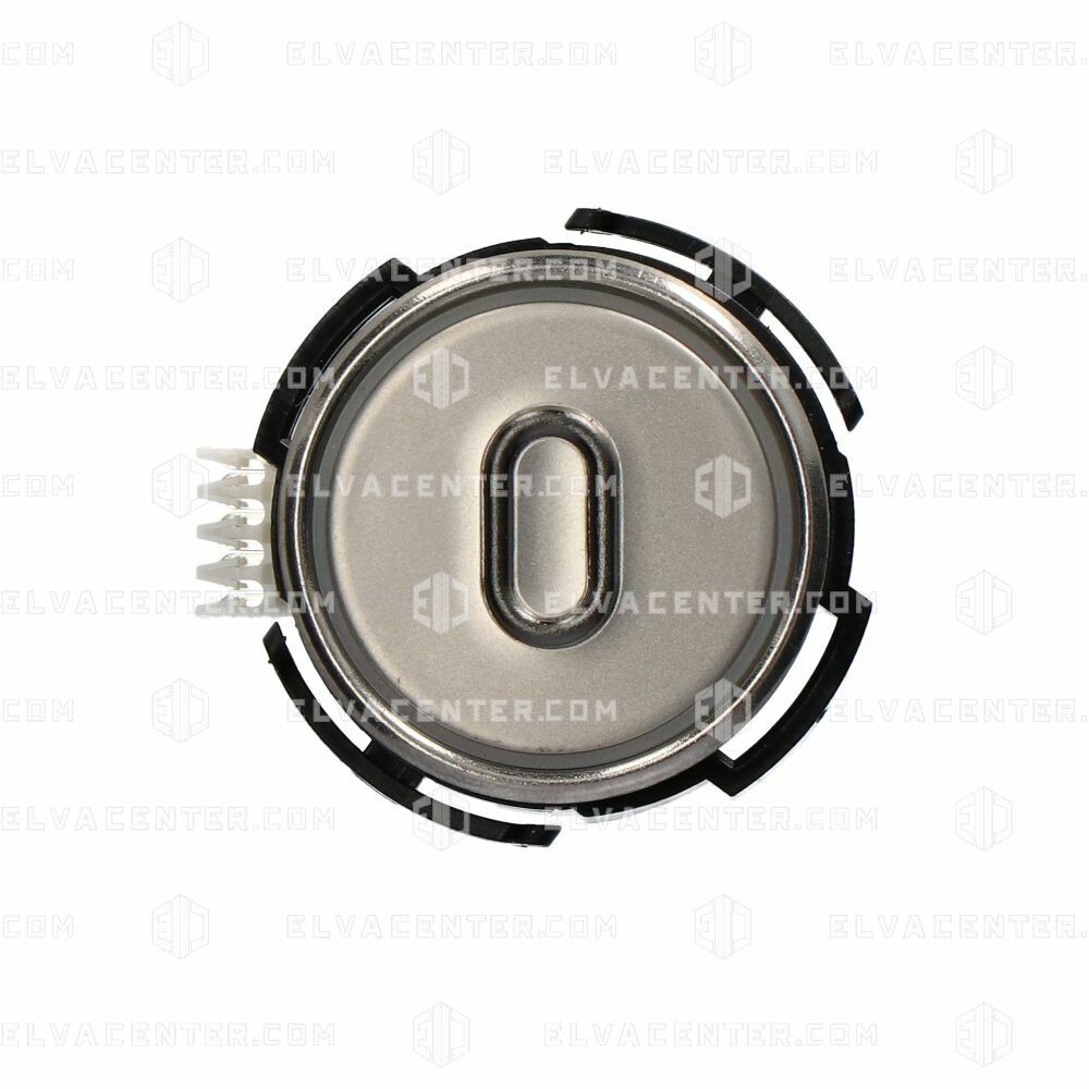 Schaefer, RT42 IX (rond) - RVS - Blauwe LED - 30 V AC/DC - "Gravure ...