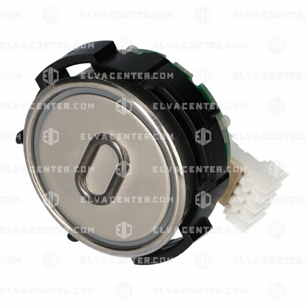 Schaefer, RT42 IX (rond) - RVS - Blauwe LED - 30 V AC/DC - "Gravure ...