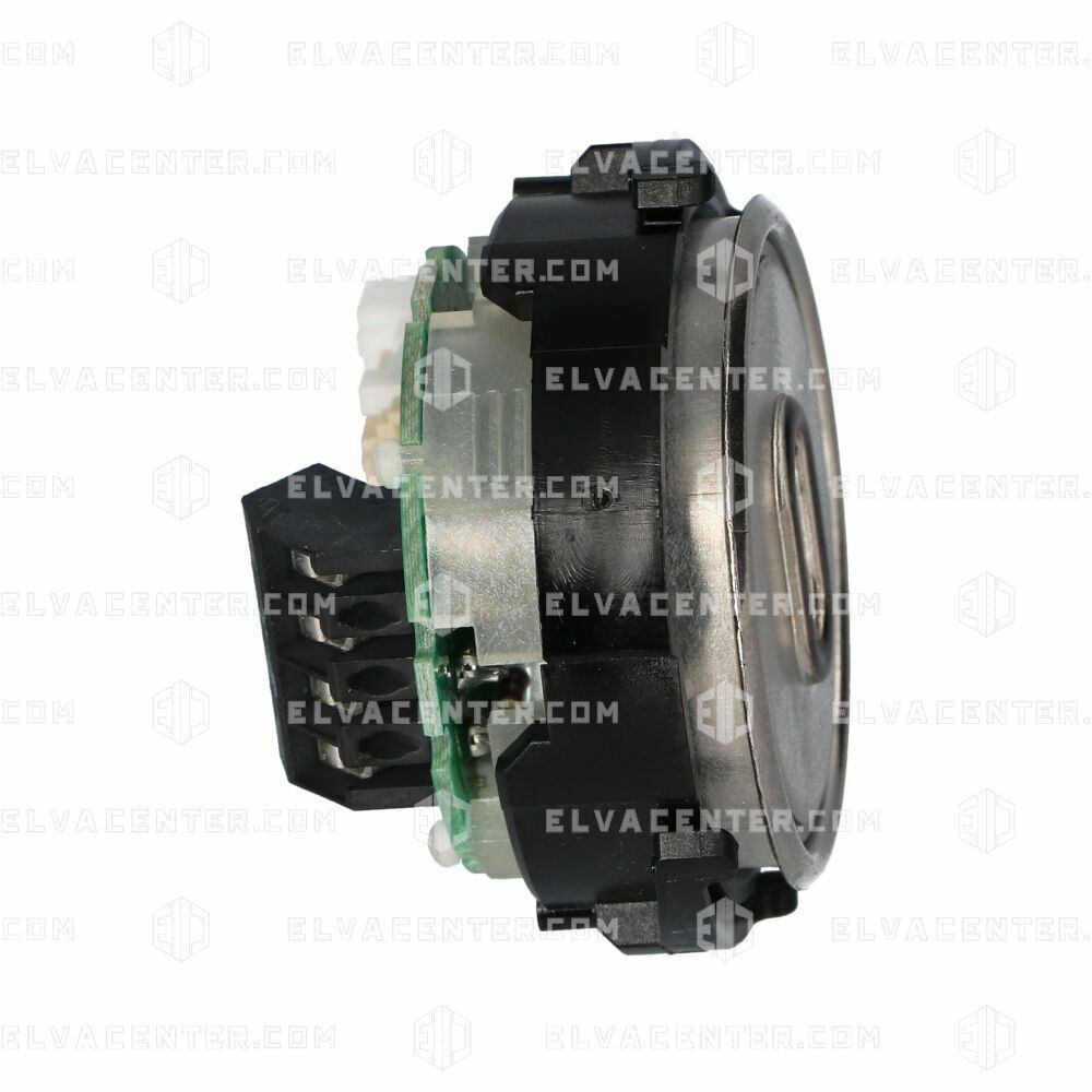 Schaefer, RT42 IX (rond) - RVS - Blauwe LED - 30 V AC/DC - "Gravure ...