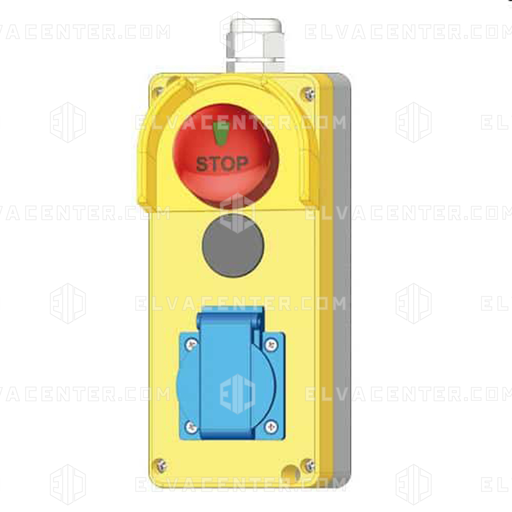 018555 – Pit control box Stop-PPC, socket F+B – Shop Elvacenter