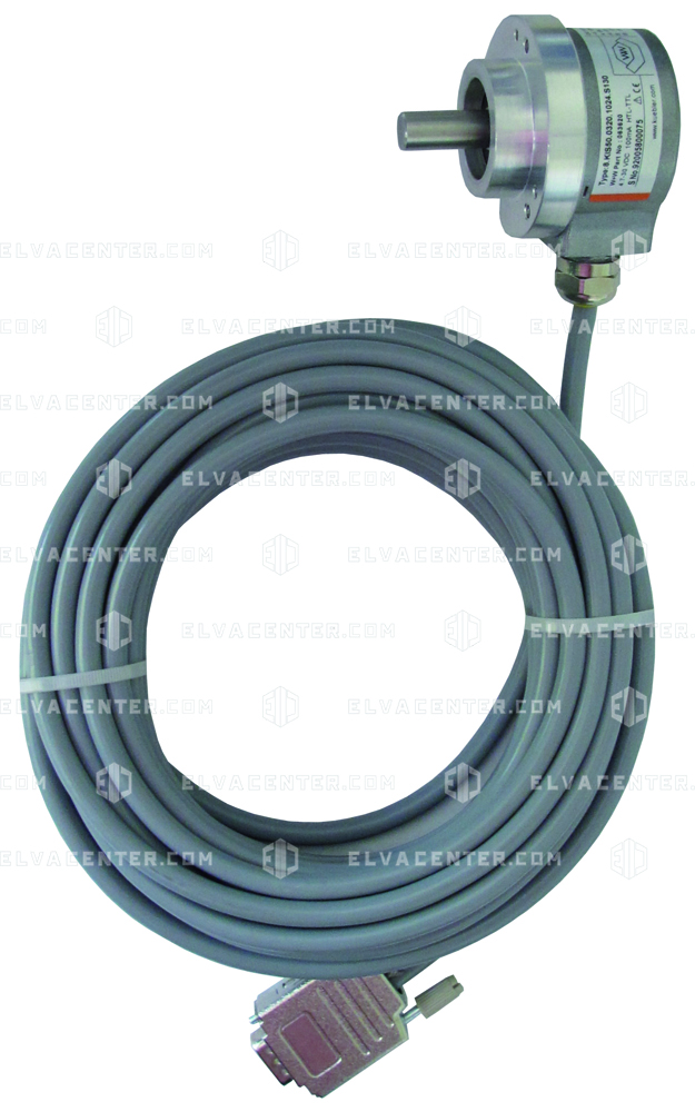 007404 - Encoder clamping flange 1024 KW Goliath - Shop Elvacenter
