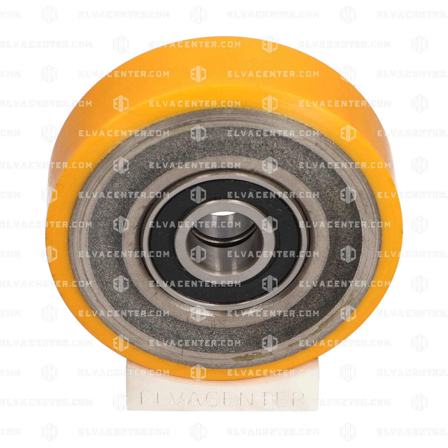 Running wheel: for hydr. car frame - D98 x 30 - axle 20mm - on double ...