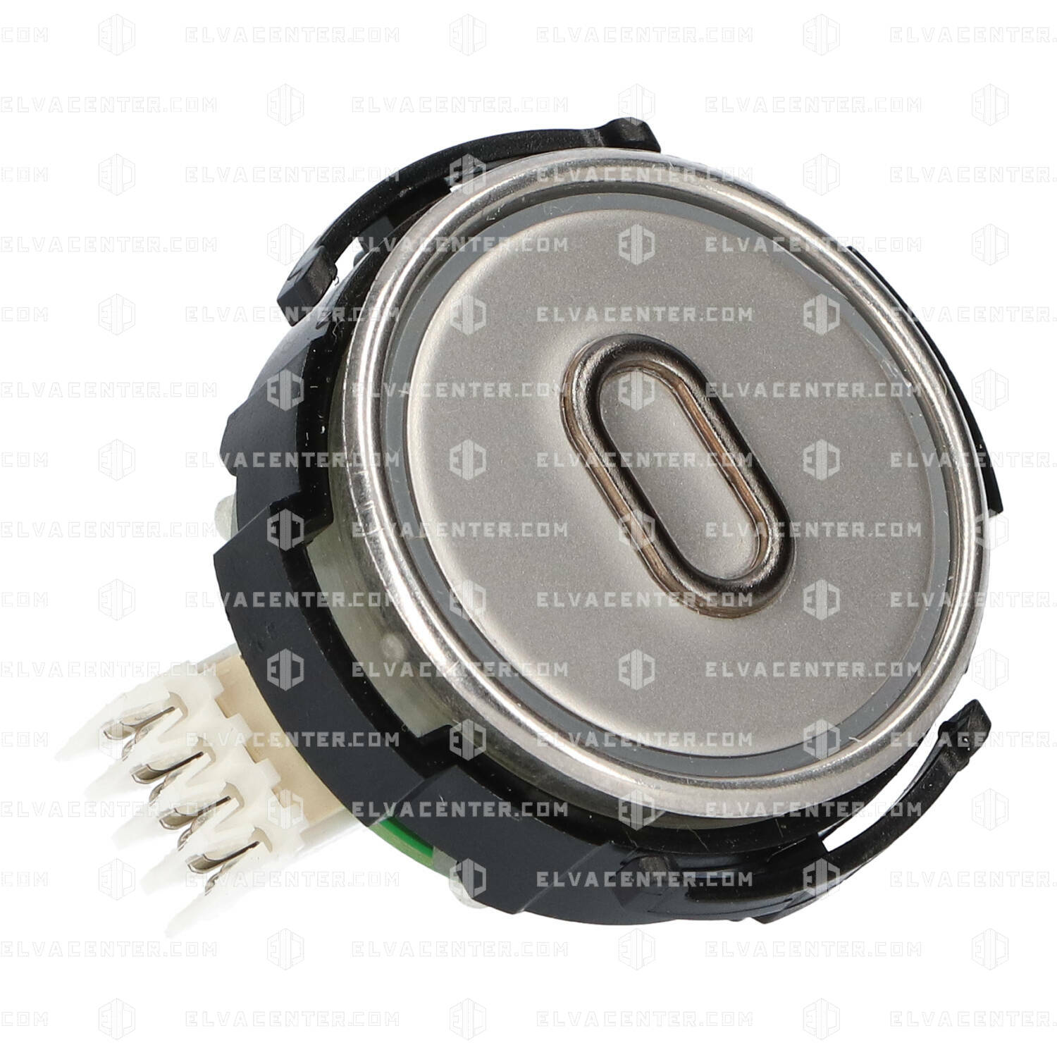 Schaefer, Push button RT42 (round) - Stainless Steel - Engraving black ...