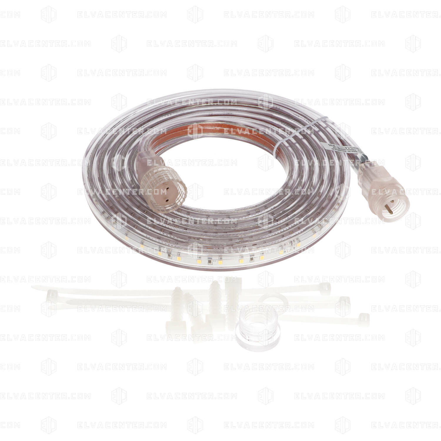 Shaft lighting type LED hose - length 3 m - equipped with clip & turn ...