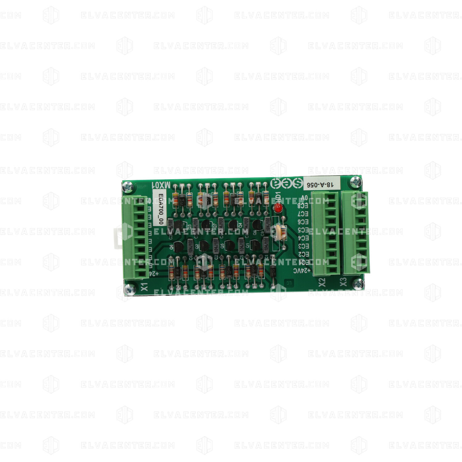 SEA, PCB type MX01 - connections outdoor calls for plywood with 1 ...