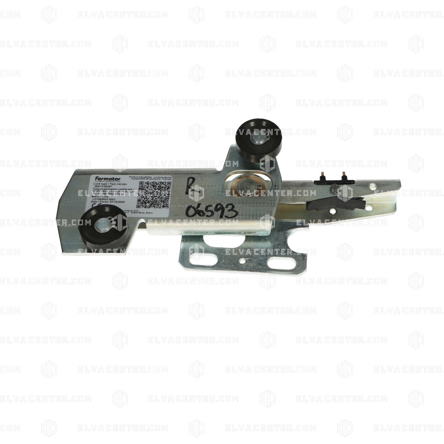 Fermator, Mounted lock model 50/11 - for central opening doors 4P-6P-8P ...