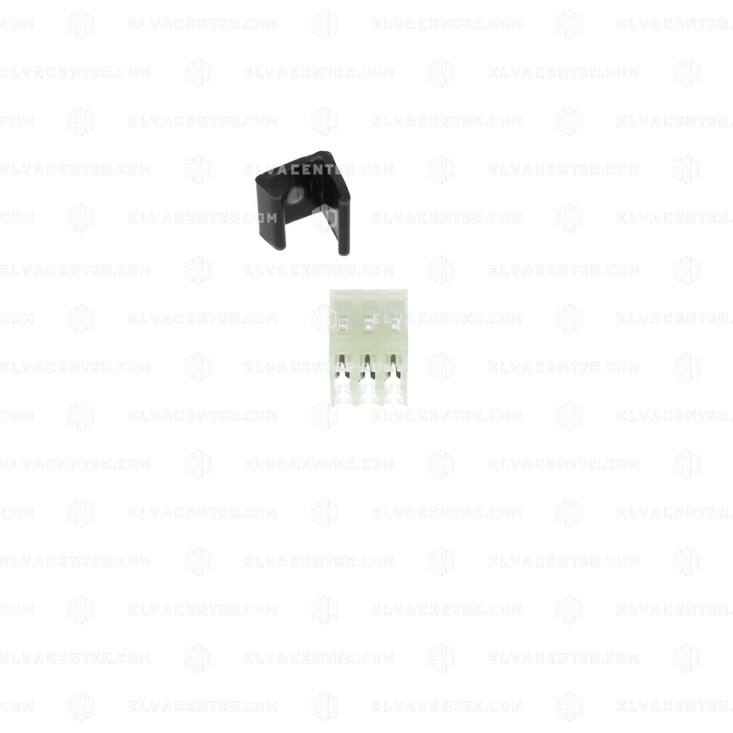 SEA, Connector (female) - 3 pole (cfr. AMP 640427-3) - Shop Elvacenter