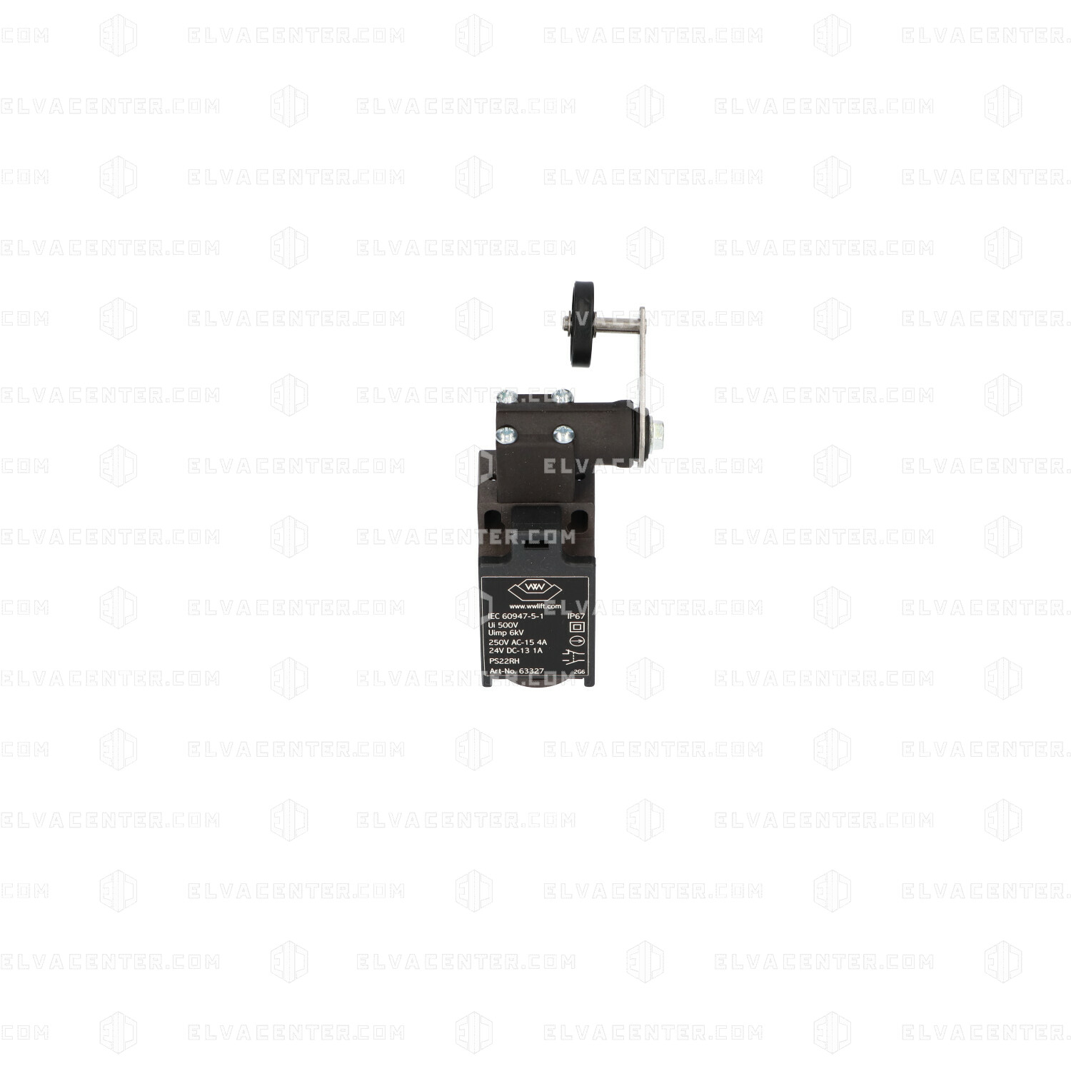 063327 - Limit switch with wheel 22mm (W+W) - Shop Elvacenter