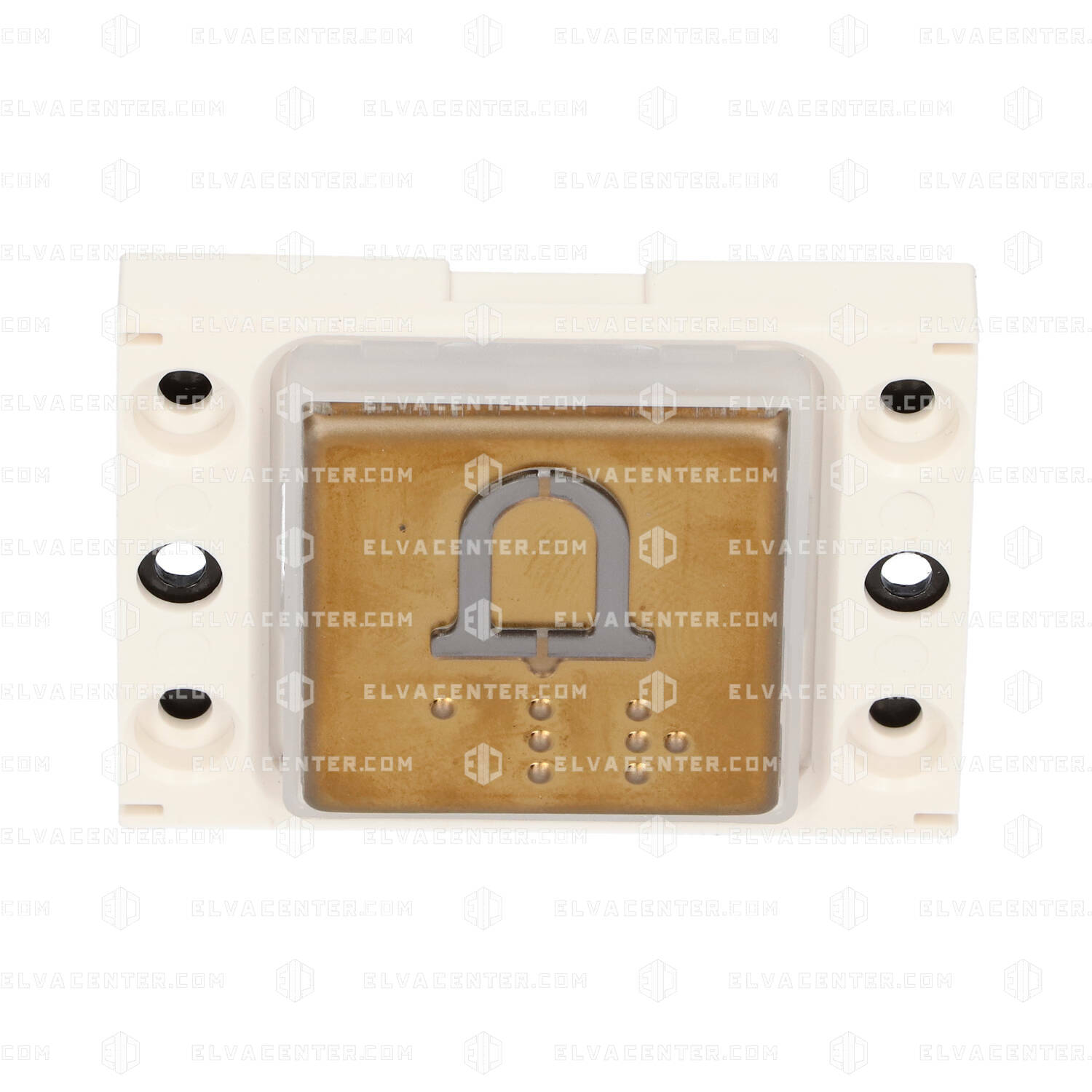 DMG, DARDO series: push button AV - IP44 - flush mount - single push button - WITH braille ...