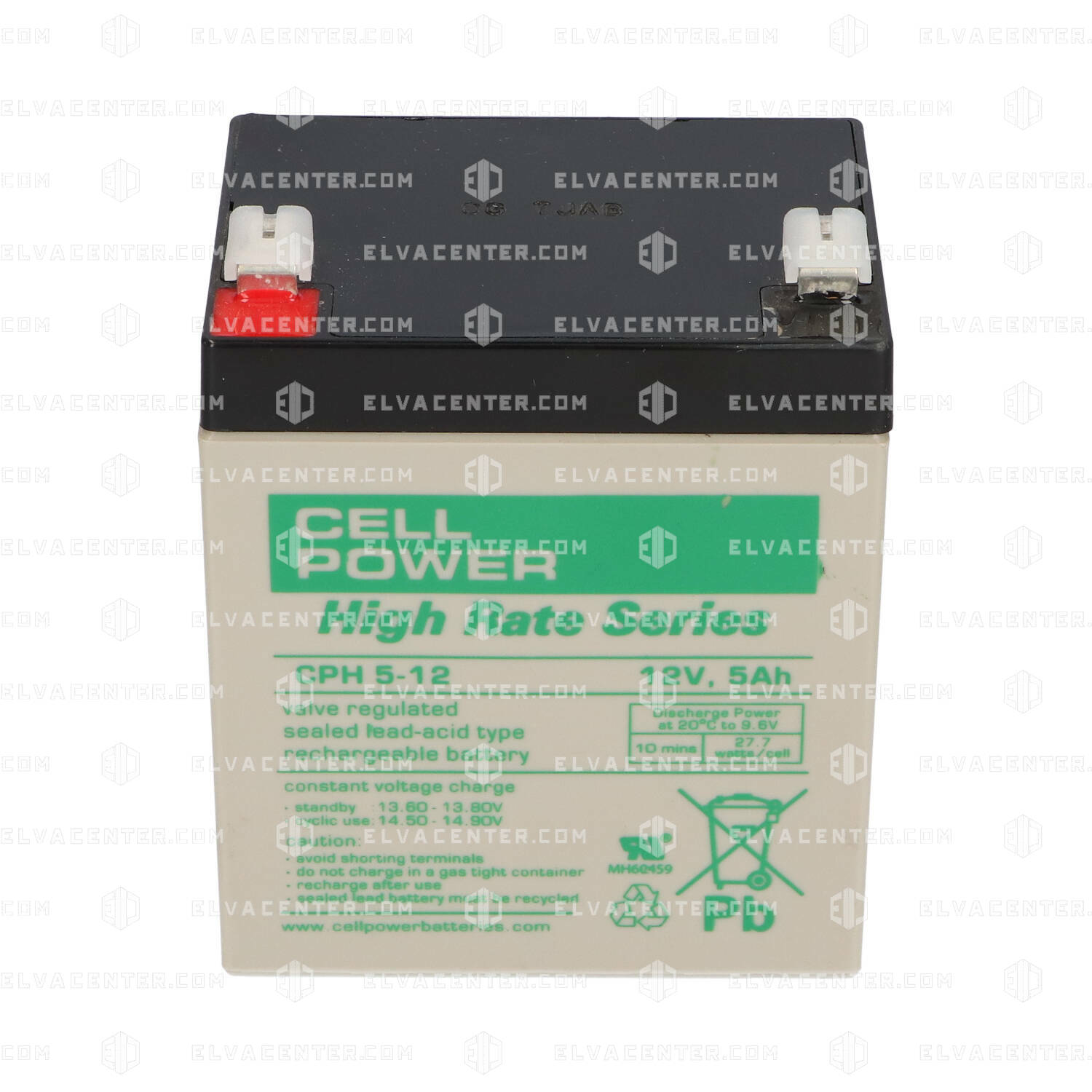 Yuasa, Battery - 12V / 5 Ah - Lead Acid - Shop Elvacenter