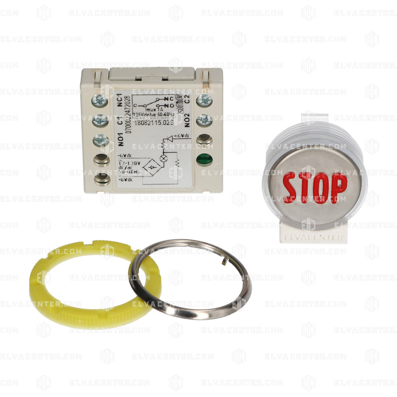 DMG, push button "STOP red" Light - Round - 2 micro switches - Shop ...