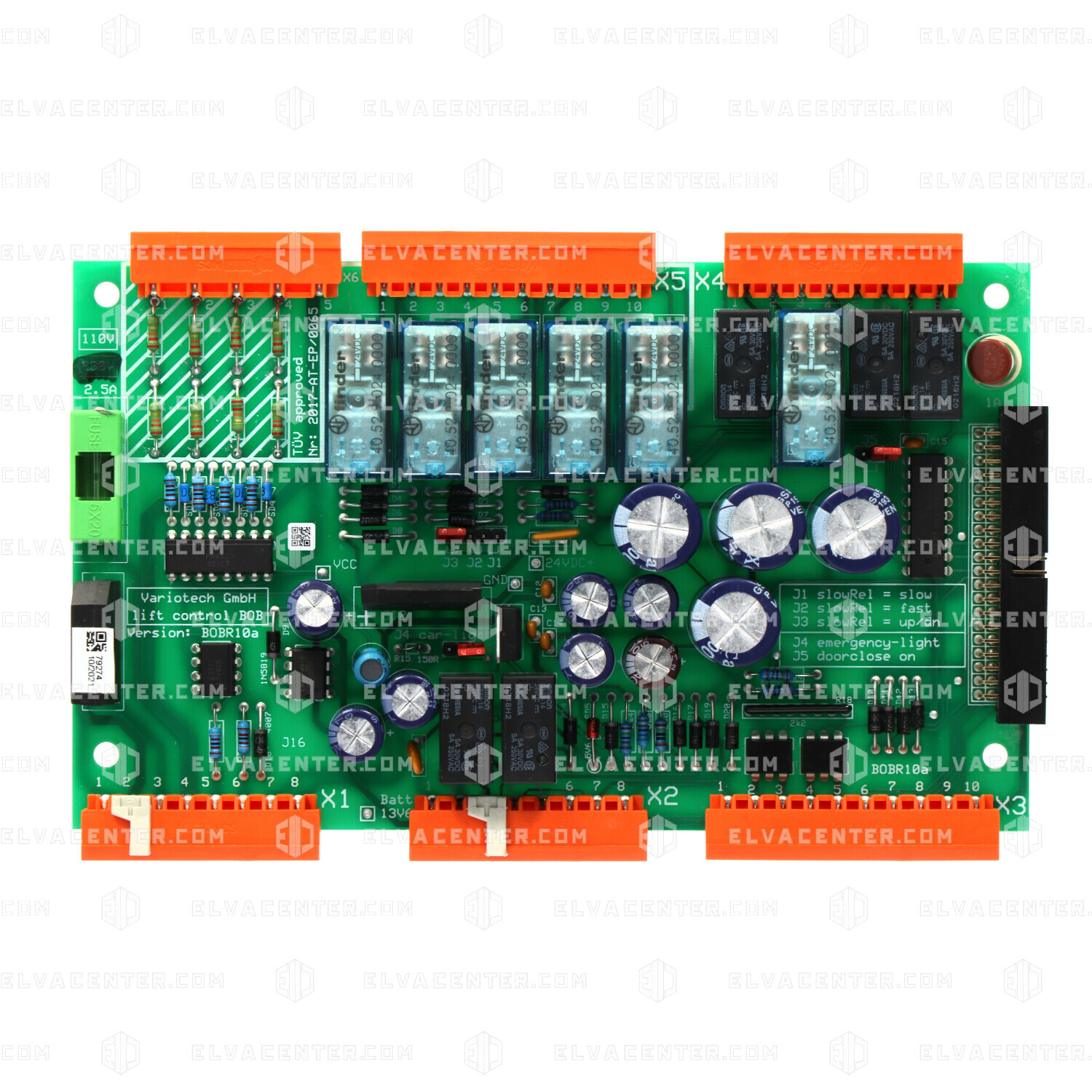 Variotech, lower BOB board, safety circuit 110V - Shop Elvacenter