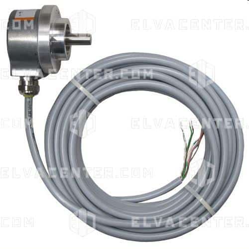 052250 - Incremental encoder 500pulses - shaft Ø 10mm, 4.75-30V ...