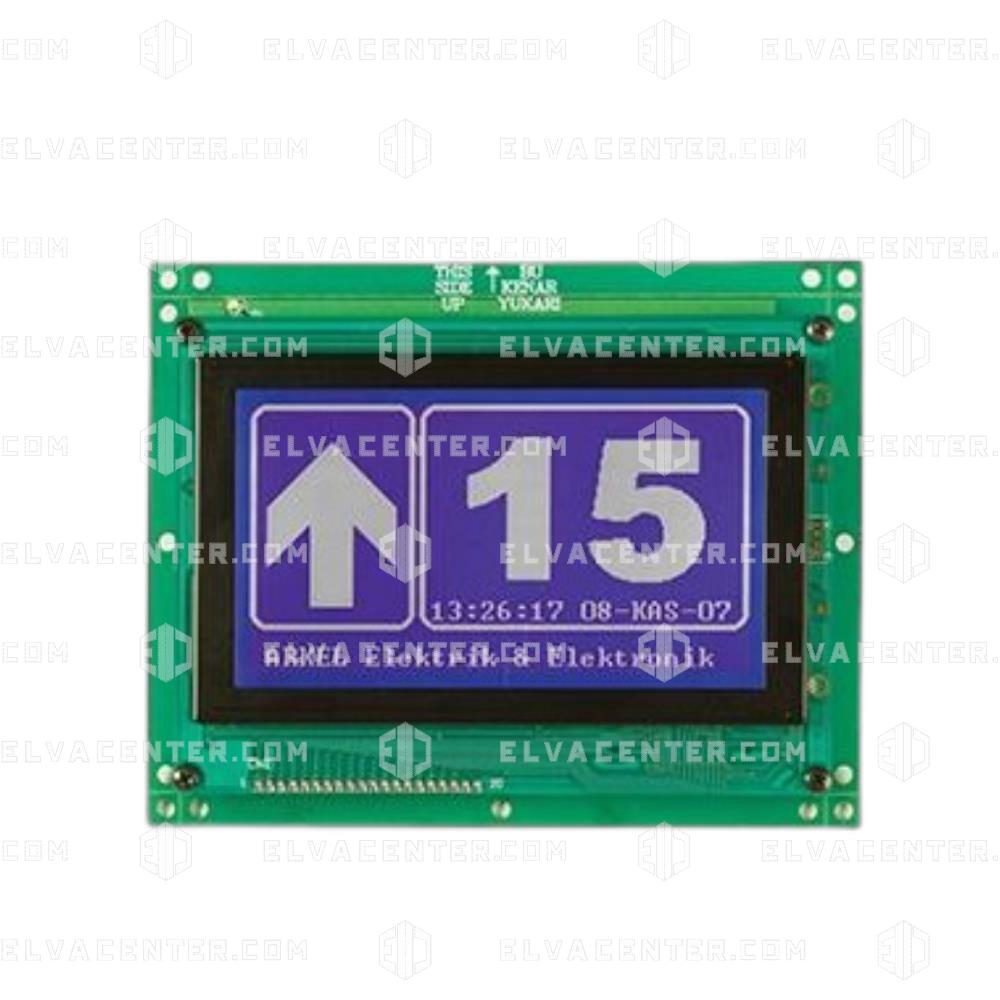 Arkel, Display LCD 240X128 pixel - Compatibel met Arcode - Shop Elvacenter