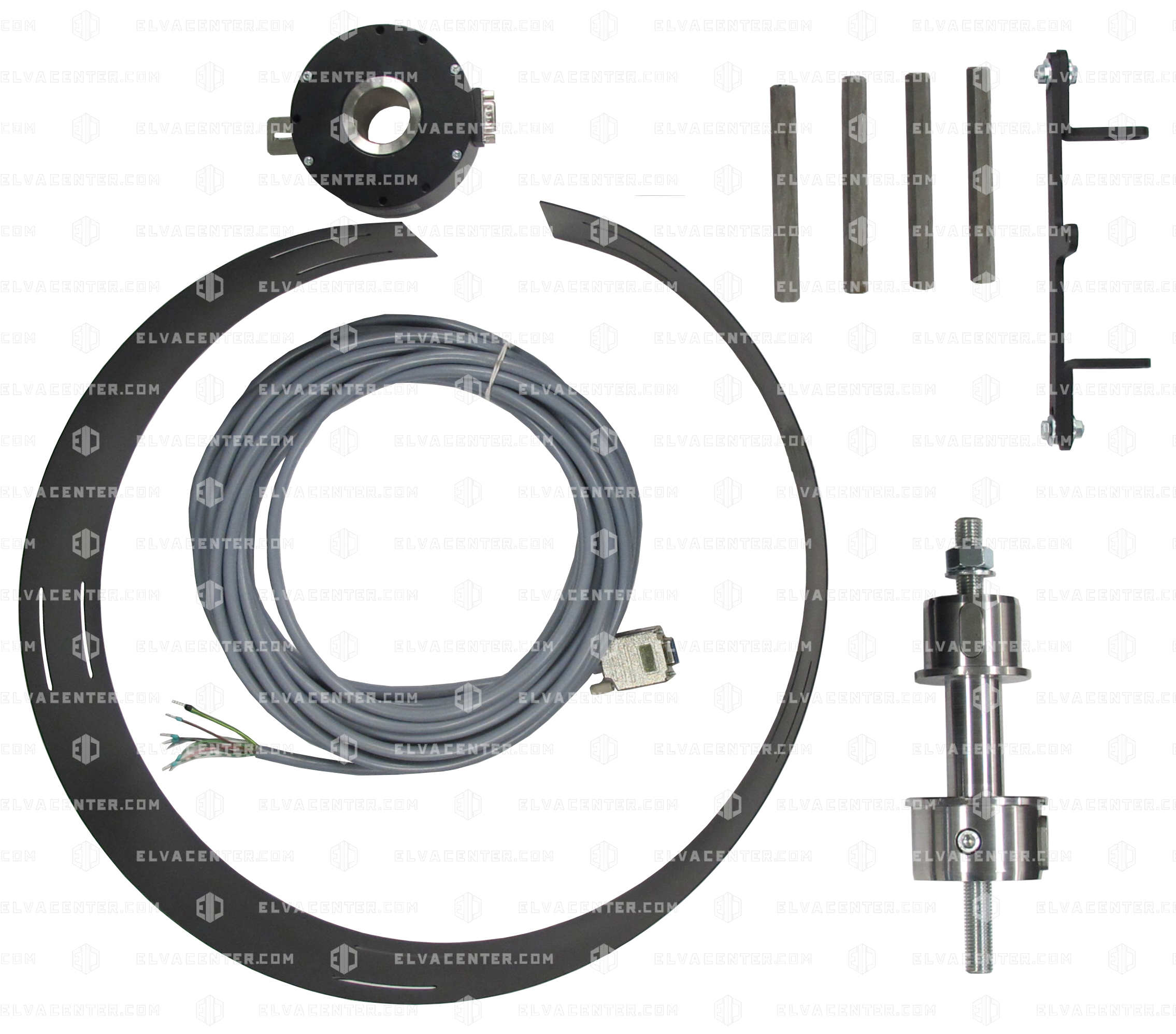 007112 - Mounting kit Otis 140VAT with encoder for VFxxBR - Shop Elvacenter