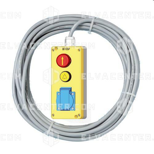 018518 - Pit control box Stop-PT, Alarm-1NC, socket DE, 20m - Shop ...
