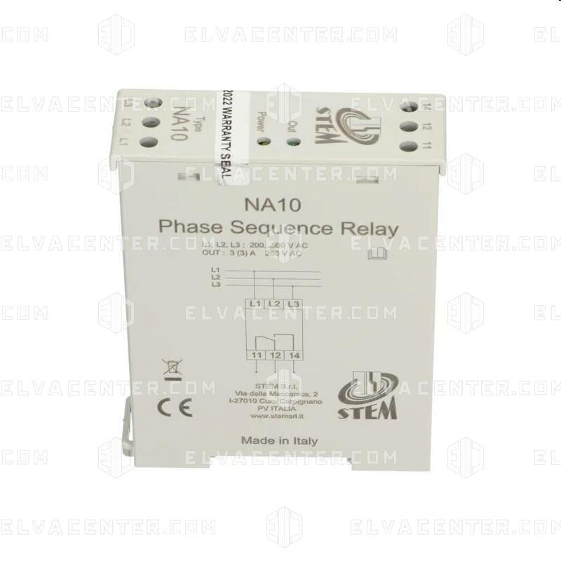 Stem, Phase control relay type NA10 - Fin L1/L2/L3 200 to 500 V - max ...
