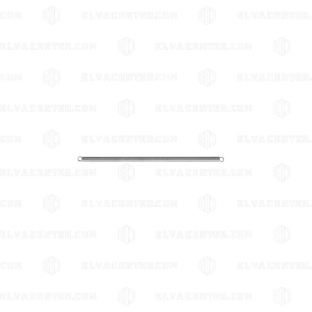 Door spring L = 705 for T82/QKS11 - CO