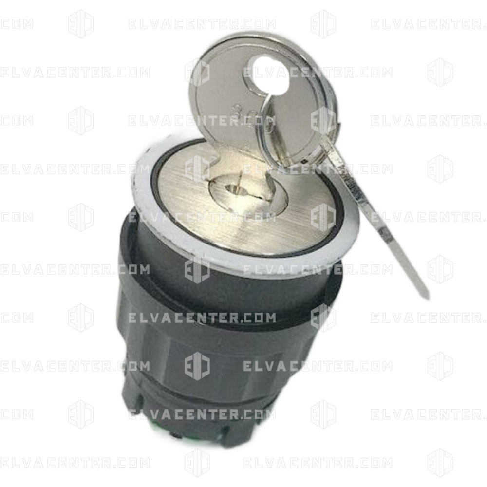 KABA, Key Switch with spring return - Shop Elvacenter