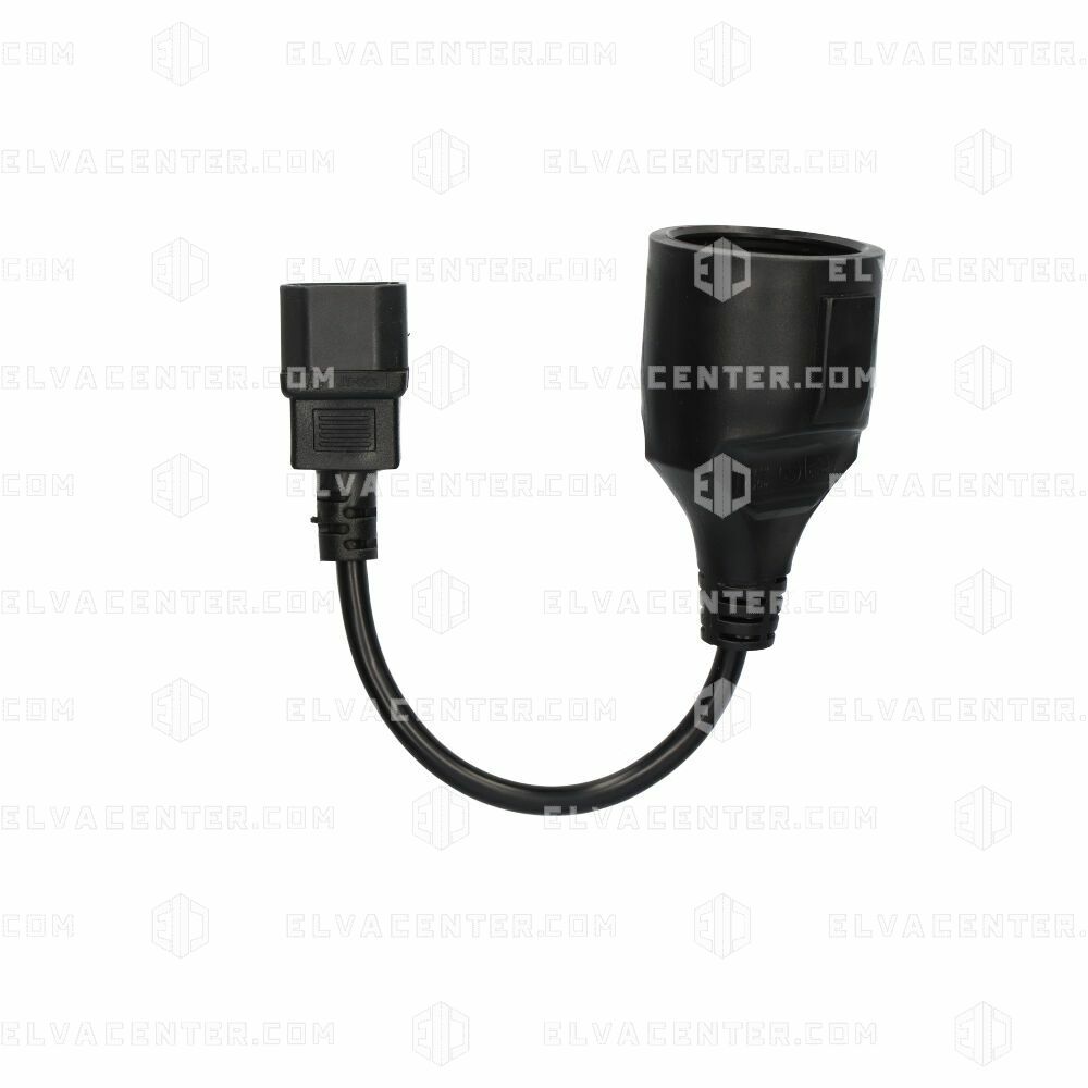 Logon, Voedingskabel UPS Schuko to 220V Female - Shop Elvacenter