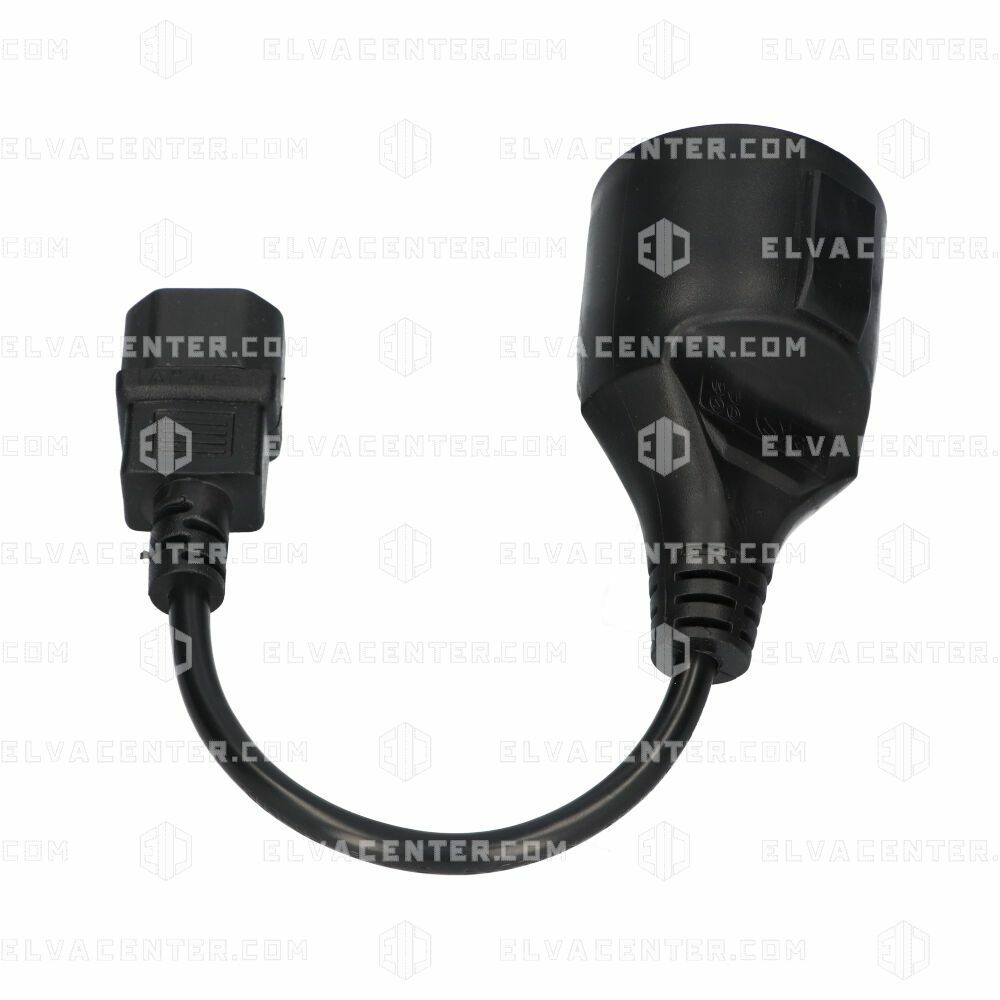 Logon, Voedingskabel UPS Schuko to 220V Female - Shop Elvacenter
