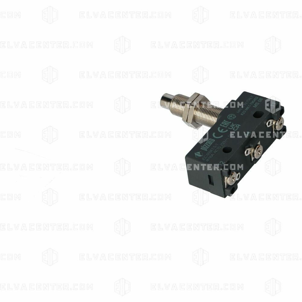 Pizzato, microswitch - Push button control MS08 - Shop Elvacenter