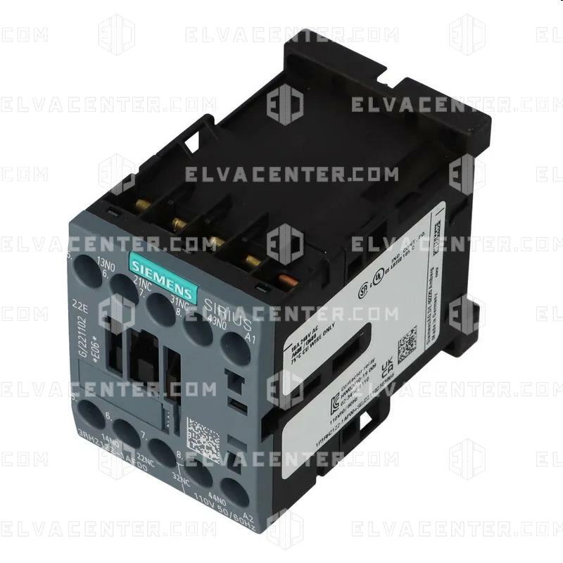 Siemens, contactor – 2NO + 2NC – 110 V AC 50 Hz – Shop Elvacenter