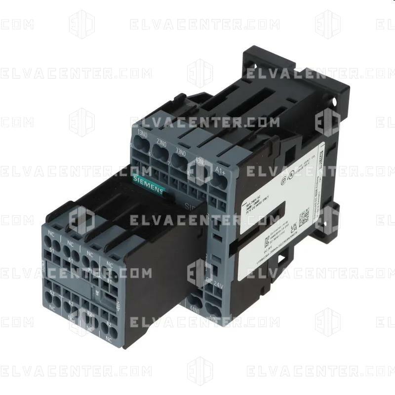 Siemens, contactor - 4NO/4NC, 24VDC - Shop Elvacenter