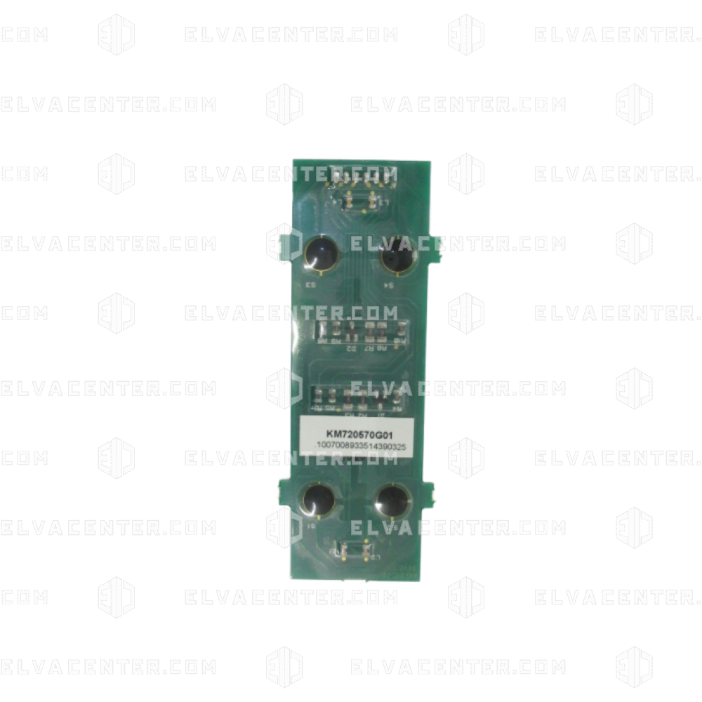 KONE, PCB REV 1.0 - 2 push buttons - Shop Elvacenter