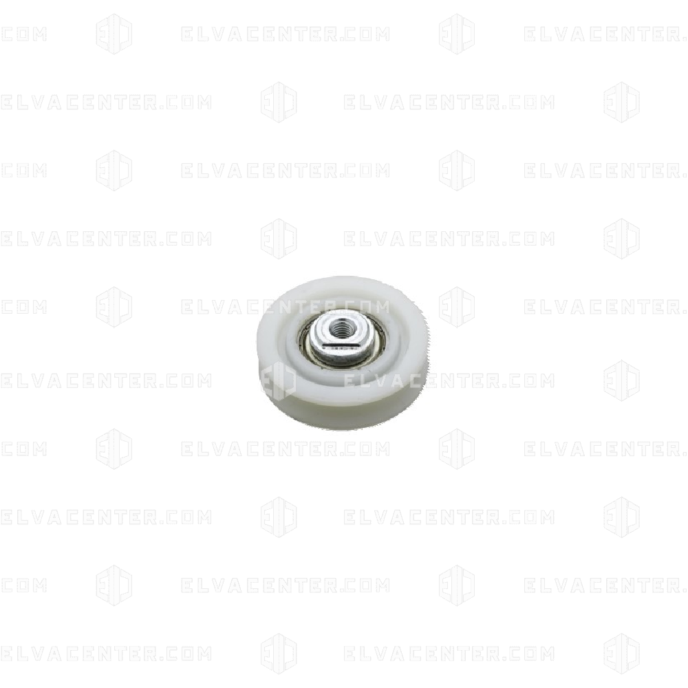 Monitor, roller 084 / 086: landing door top roller - thread M8 - D.50 x ...